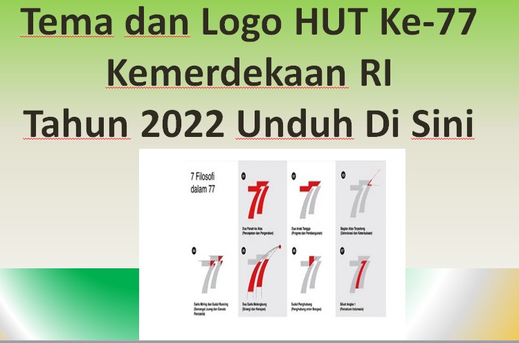 Tema dan logo HUT ke-77