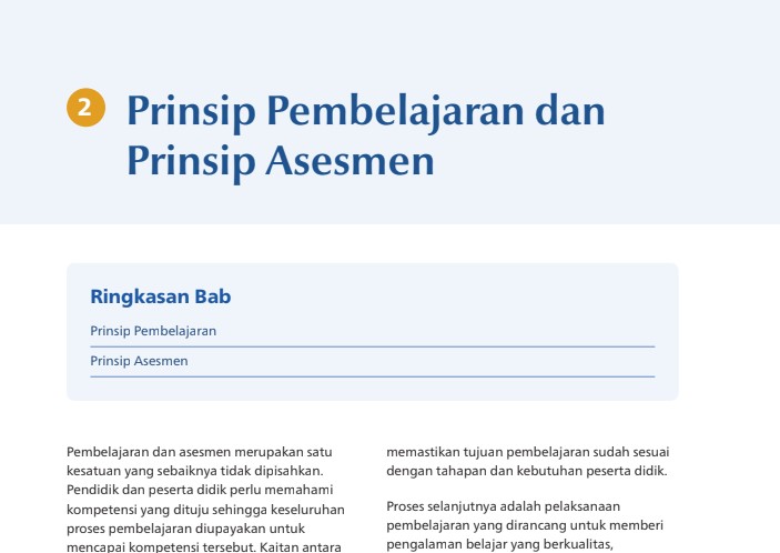 Contoh Penerapan Prinsip Pembelajaran
