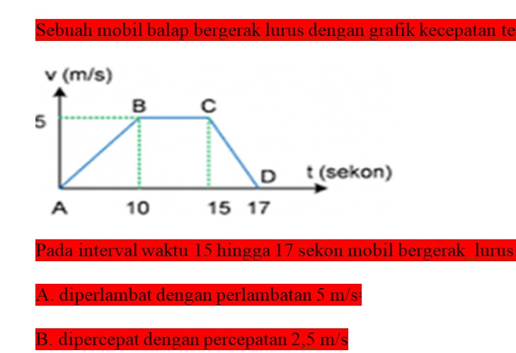 Sampel soal PAS Fisika Kelas 10 SMA